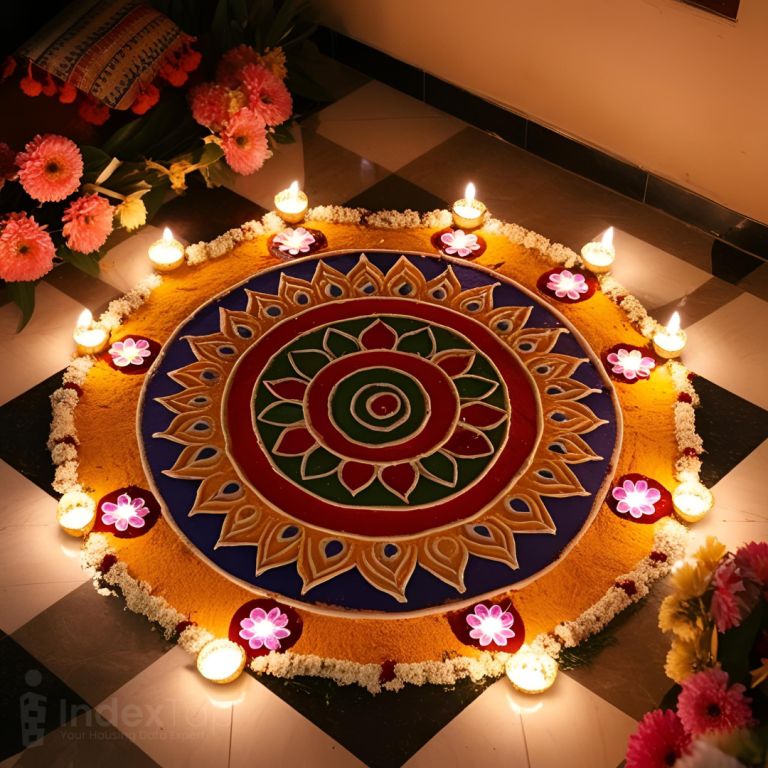 Simple Rangoli Designs for Festive Celebrations 2025 - IndexTap Blogs